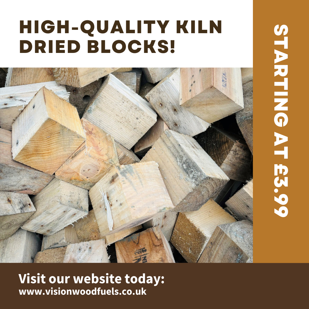 Kiln Dried Blocks - Vision Wood Fuels